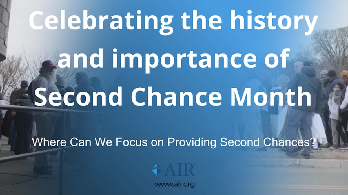 Celebrating the History and Importance of Second Chance Month | National Reentry Resource Center